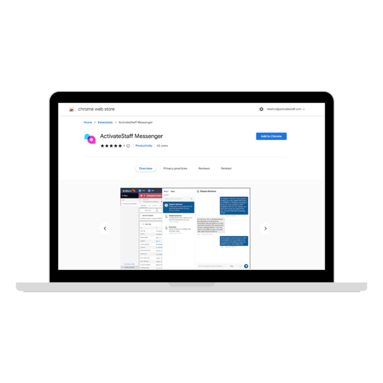 Bullhorn mobile app integration - ActivateStaff