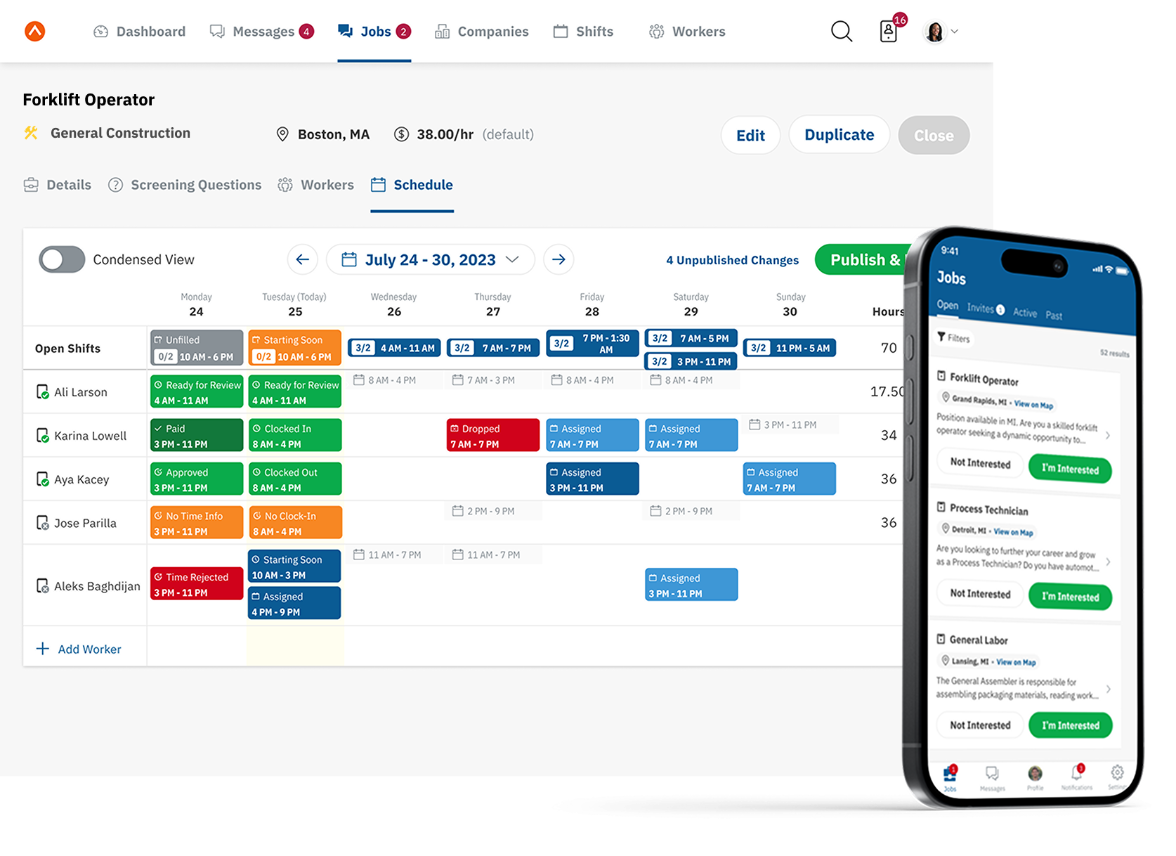 Commercial Staffing - ActivateStaff